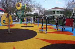 Sunflower Preschool Playground - Lakeland, FL | Playground Grass