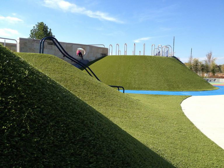 Summit Park - Blue Ash, OH | Playground Grass by ForeverLawn