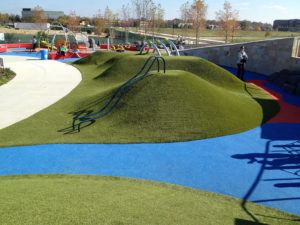 Summit Park - Blue Ash, OH | Playground Grass by ForeverLawn