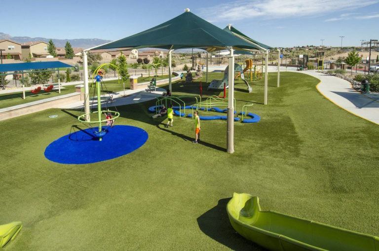 A Park Above - Rio Rancho, New Mexico | Playground Grass
