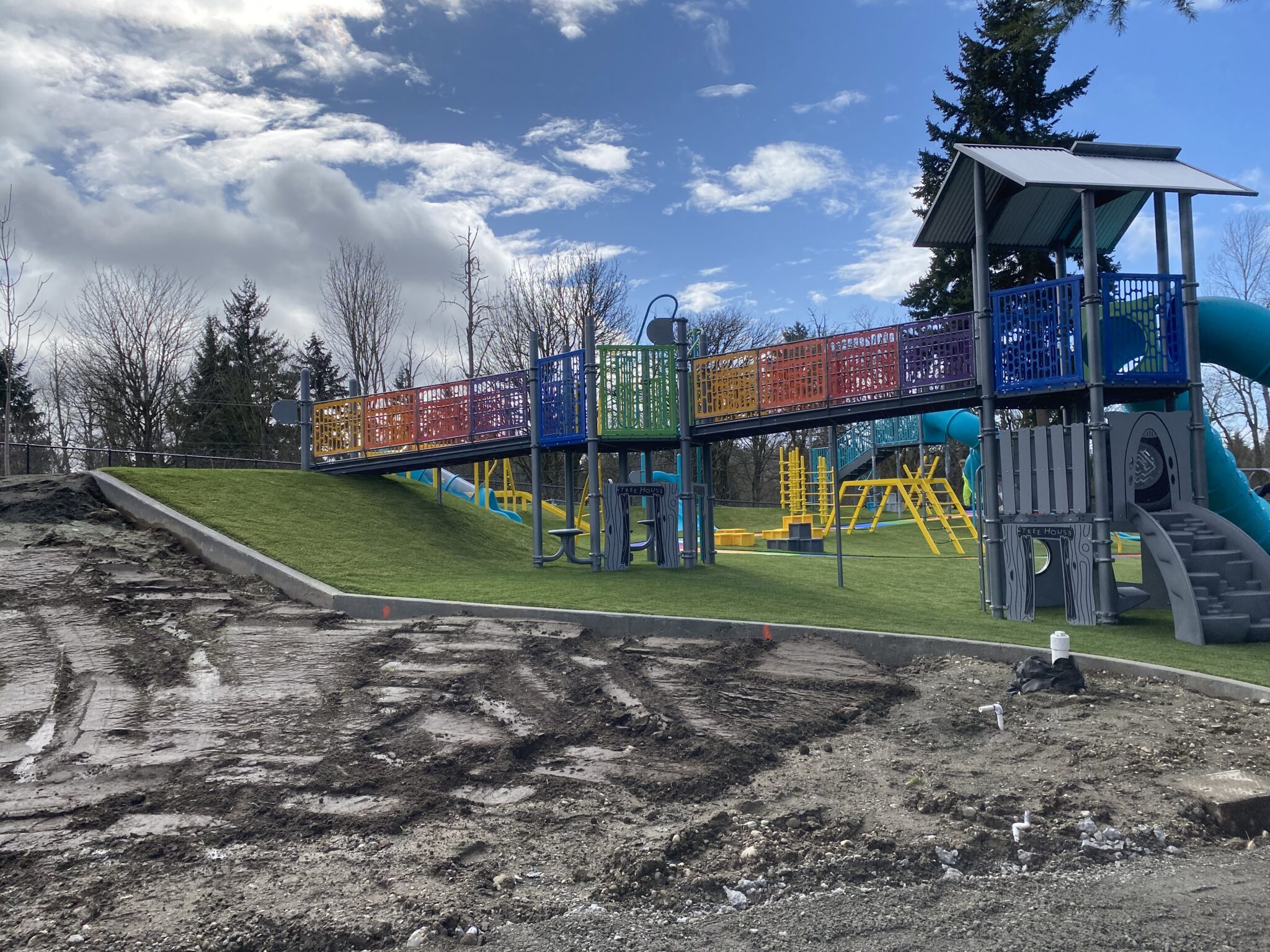 West Fenwick Park Featured Project | Playground Grass