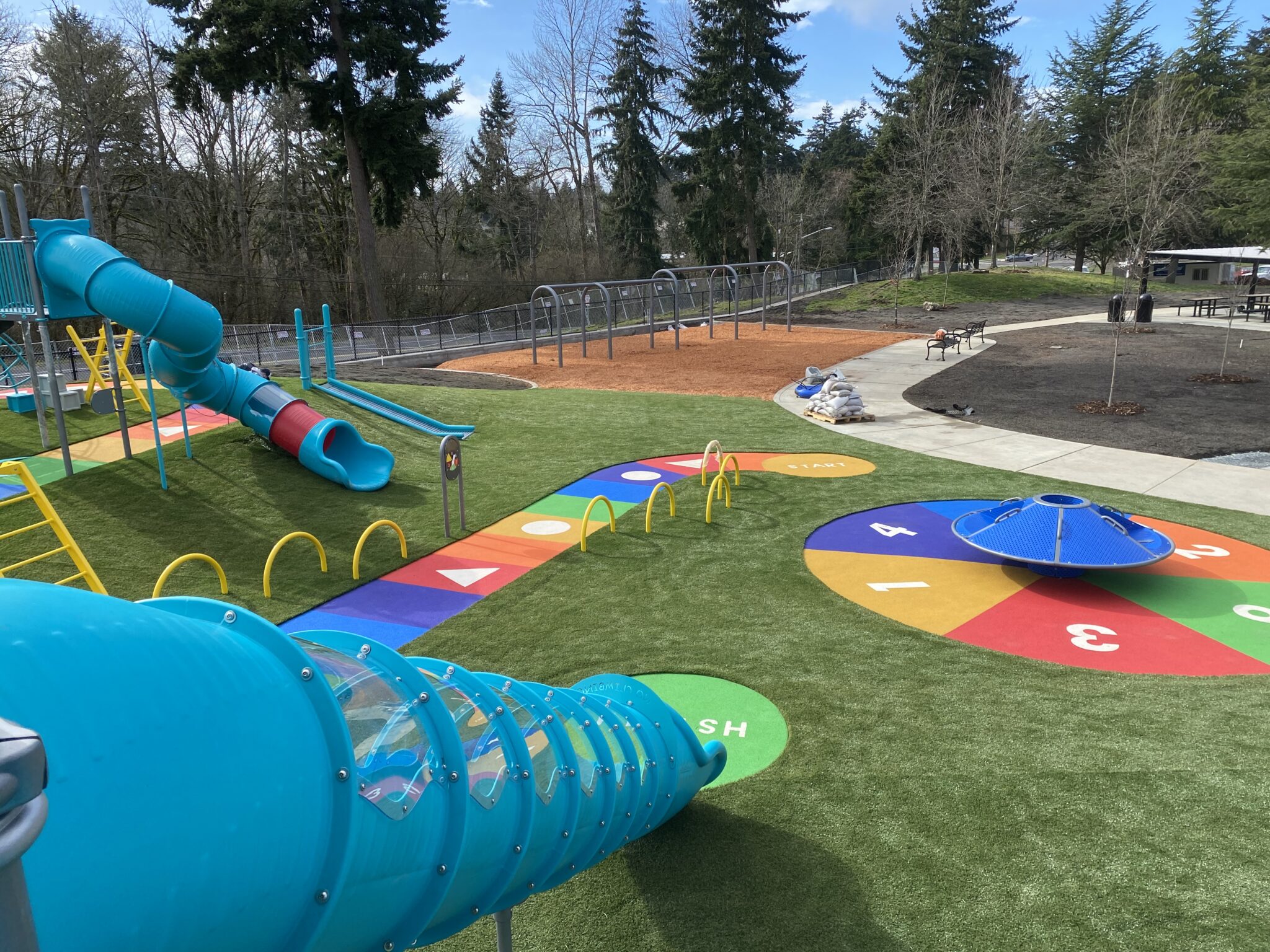West Fenwick Park Featured Project | Playground Grass