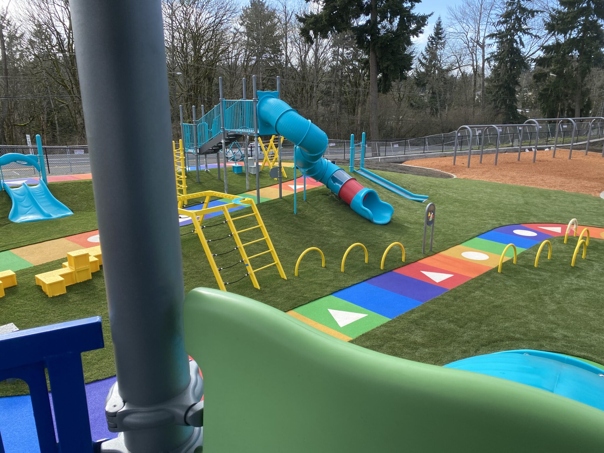 West Fenwick Park Featured Project | Playground Grass